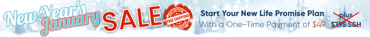 Second Chance - Free Shipping - New Life Promise