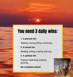 3 Wins for Each Day - New Life Promise